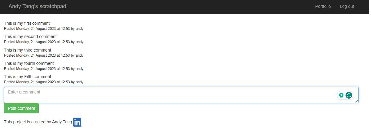 Simple Web App using Python,Flask and MySQL Project